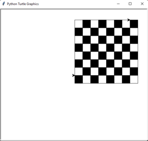 Drawing a Chessboard using Python Turtle Module - Follow Tutorials